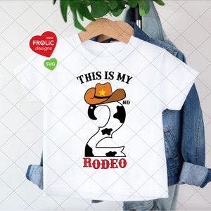 Second Rodeo SVG Family Bundle, This is My Second Rodeo SVG, Cow ...