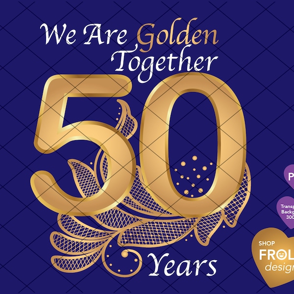 50 Years Together Svg - Etsy Canada