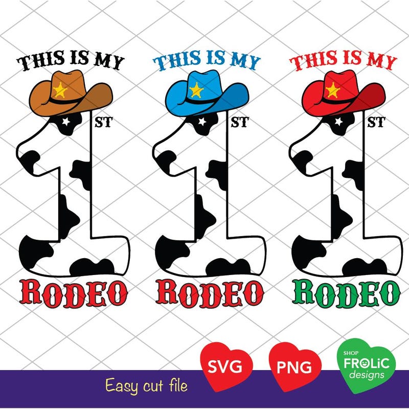 My First Rodeo Svg - Etsy