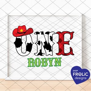 Cow ONE SVG, 1st Birthday Shirt Boy SVG, One Western First Rodeo ...