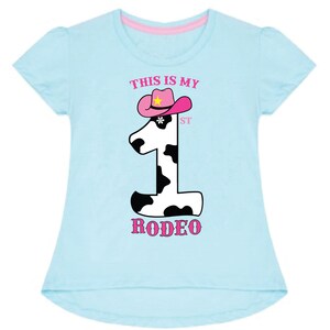 First Rodeo Girl SVG Family Bundle, This is My First Rodeo SVG, Cow ...