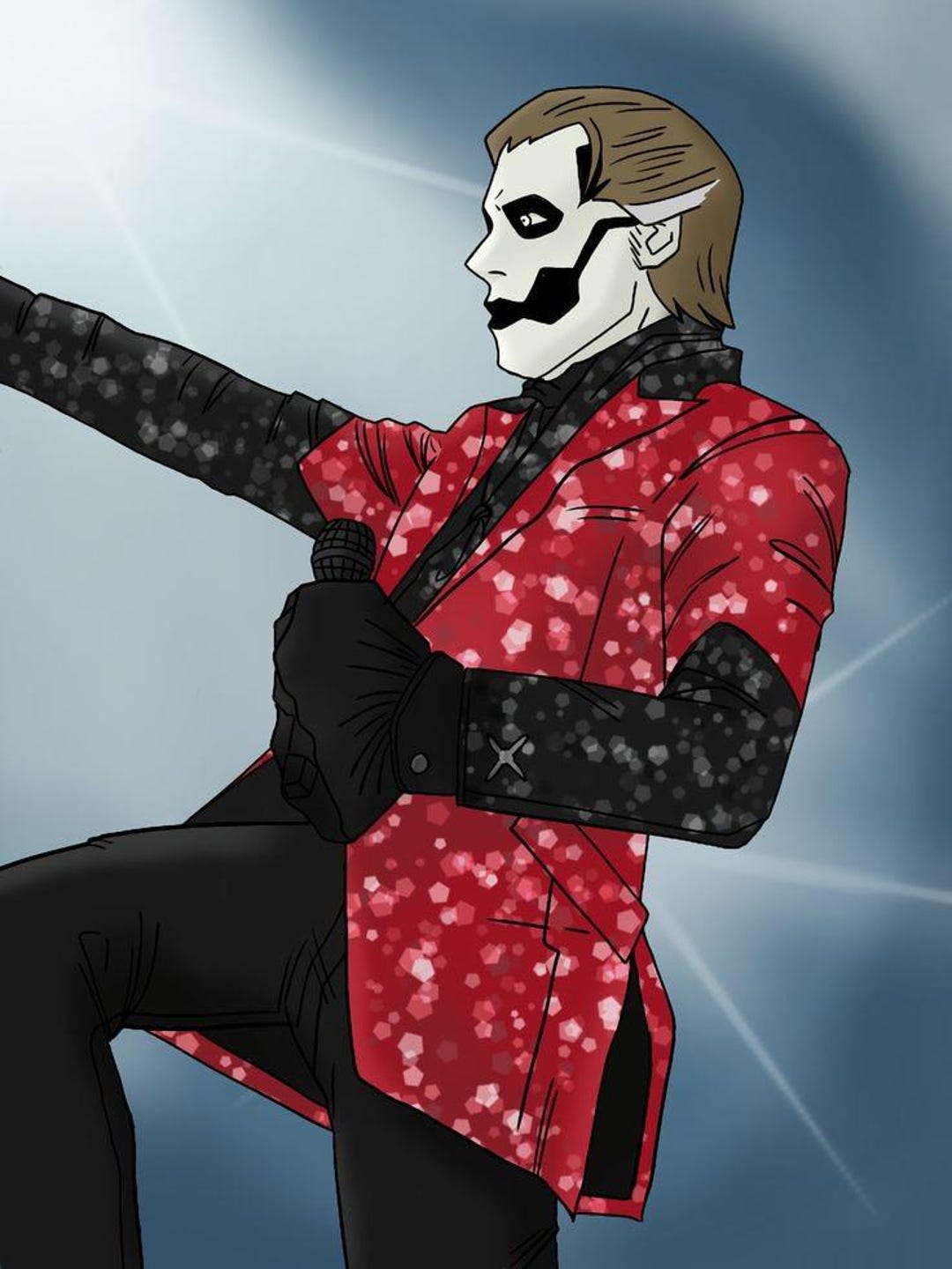Ghost Band A4 & A5 Copia Art Prints Glossy - Etsy