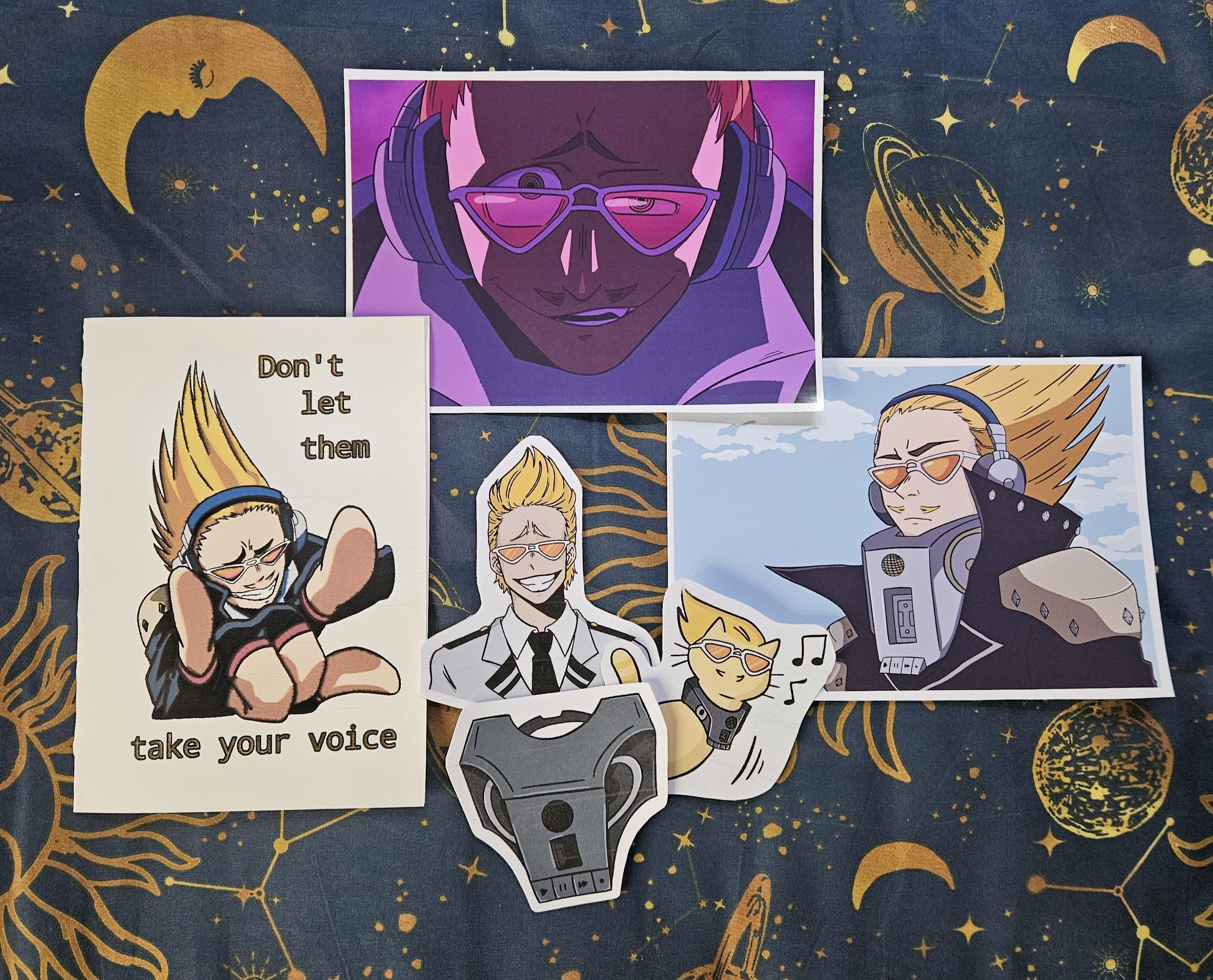 My Hero Academia Present Mic Gift Set Christmas Bday MHA BNHA Hizashi ...