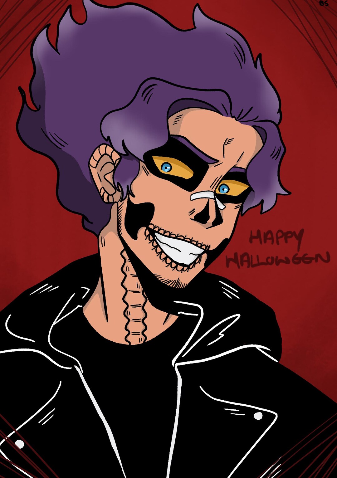 My Hero Academia A5 & A4 Oboro Halloween Glossy Art Prints MHA BNHA ...