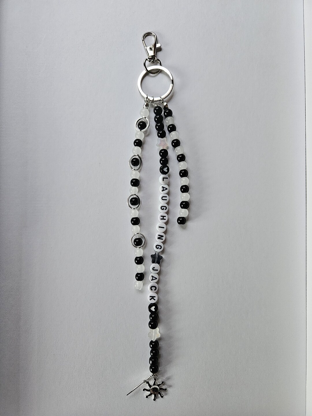 Laughing Jack Keychain | Creepypasta | Keycharm - Etsy