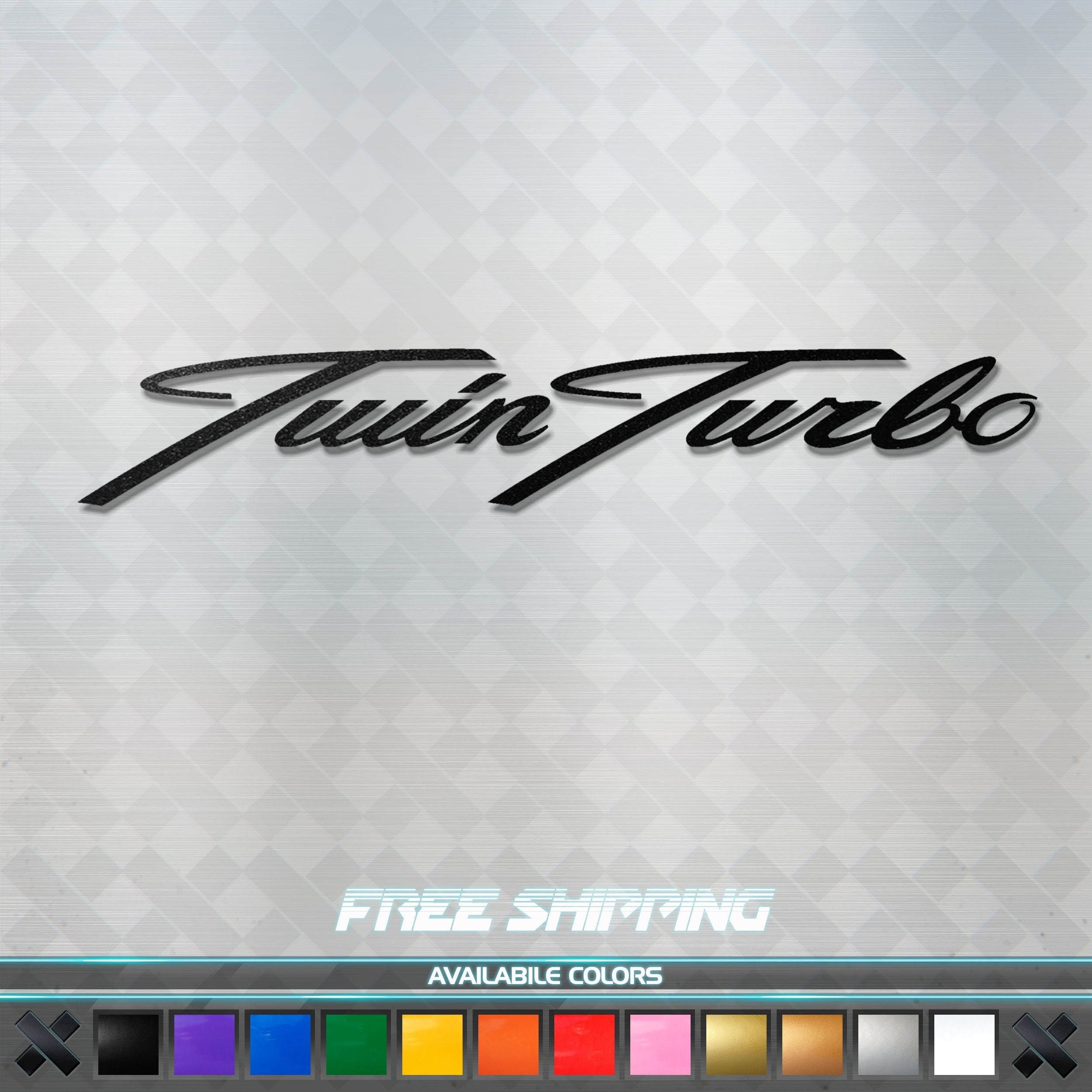 Twin Turbo Sticker