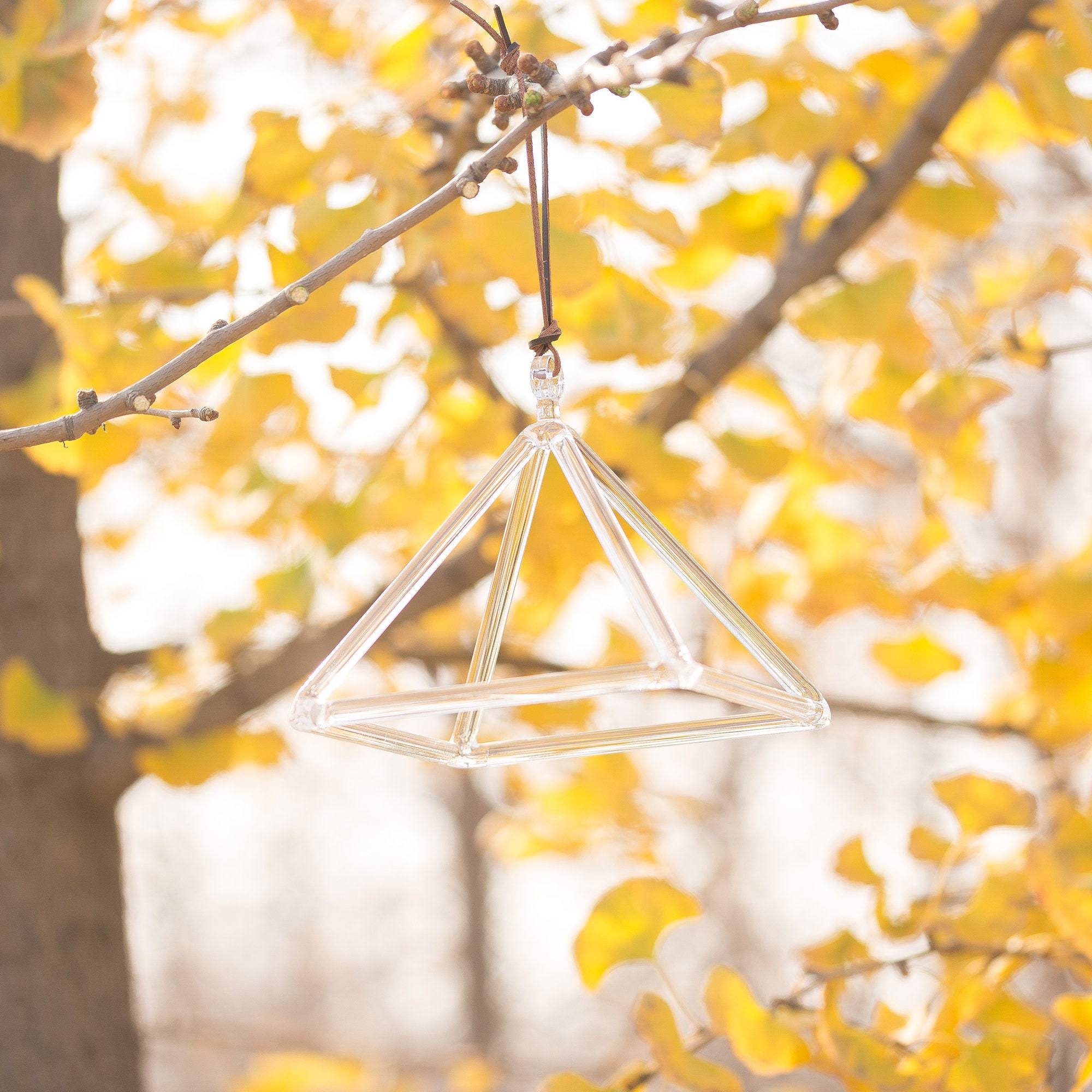 Clear Crystal Singing Pyramid With Free Mallet - Etsy
