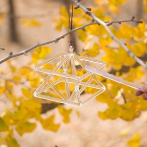 12inch Clear Quartz Crystal Singing Merkaba Pyramid for Healing With ...