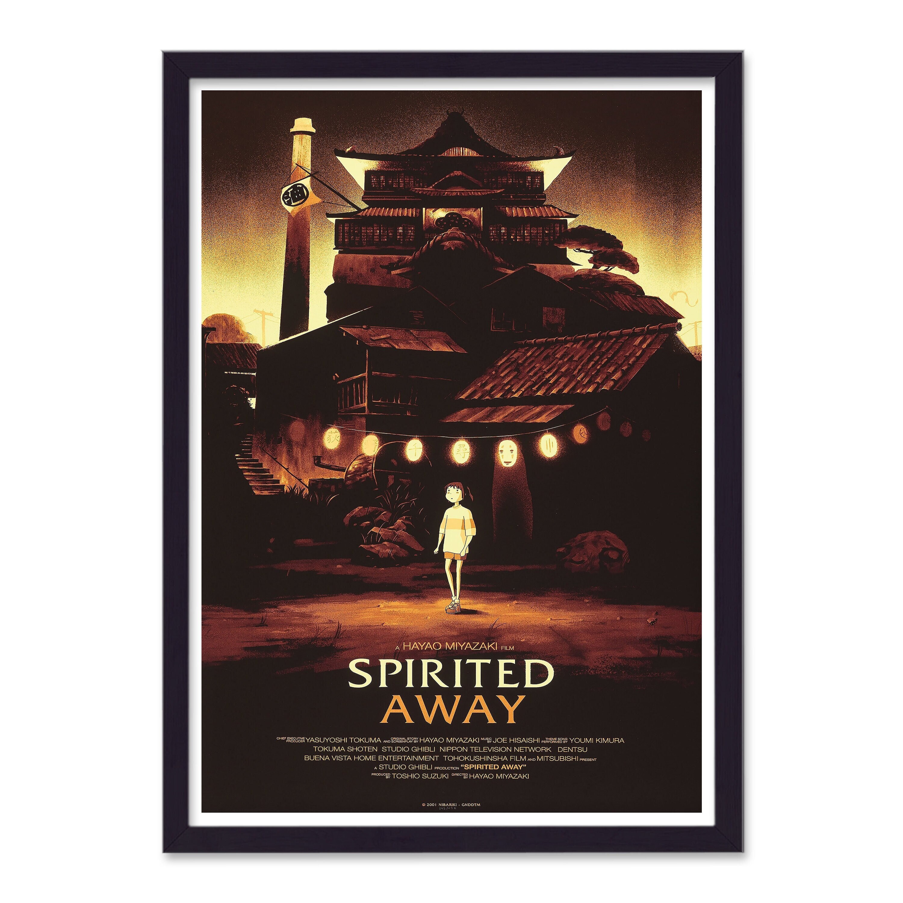 Spirited Away Film De Ghibli Poster