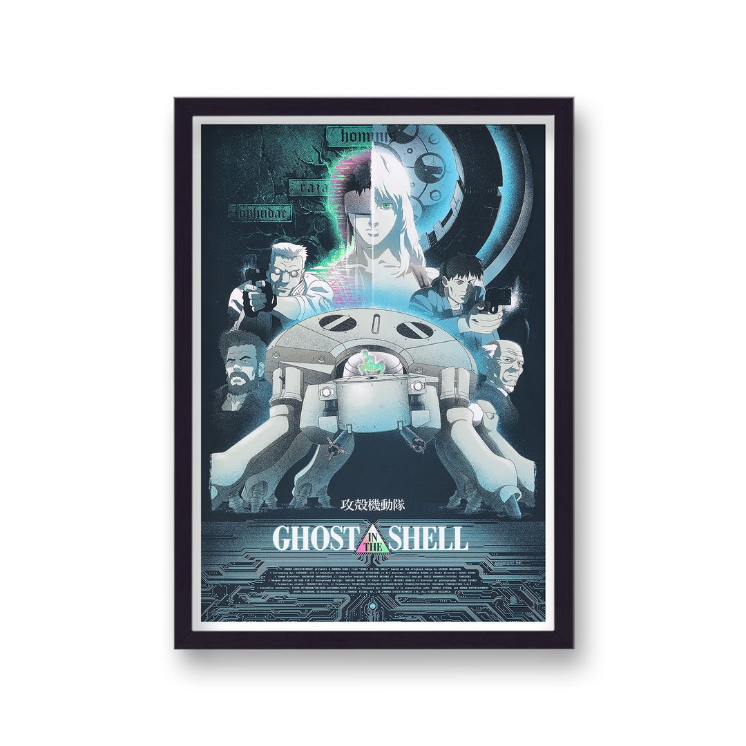 Ghost in the Shell Reimagined Movie Poster - Etsy