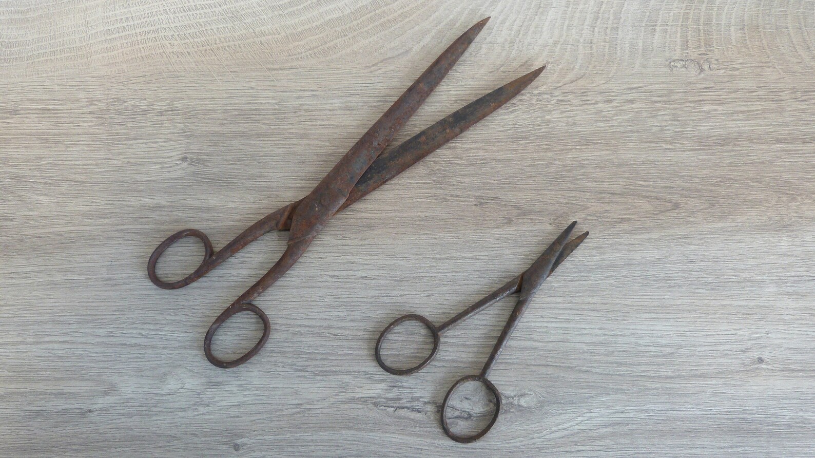 Set of Two Scissors, Vintage Embroidery Scissors, Sewing Scissors ...