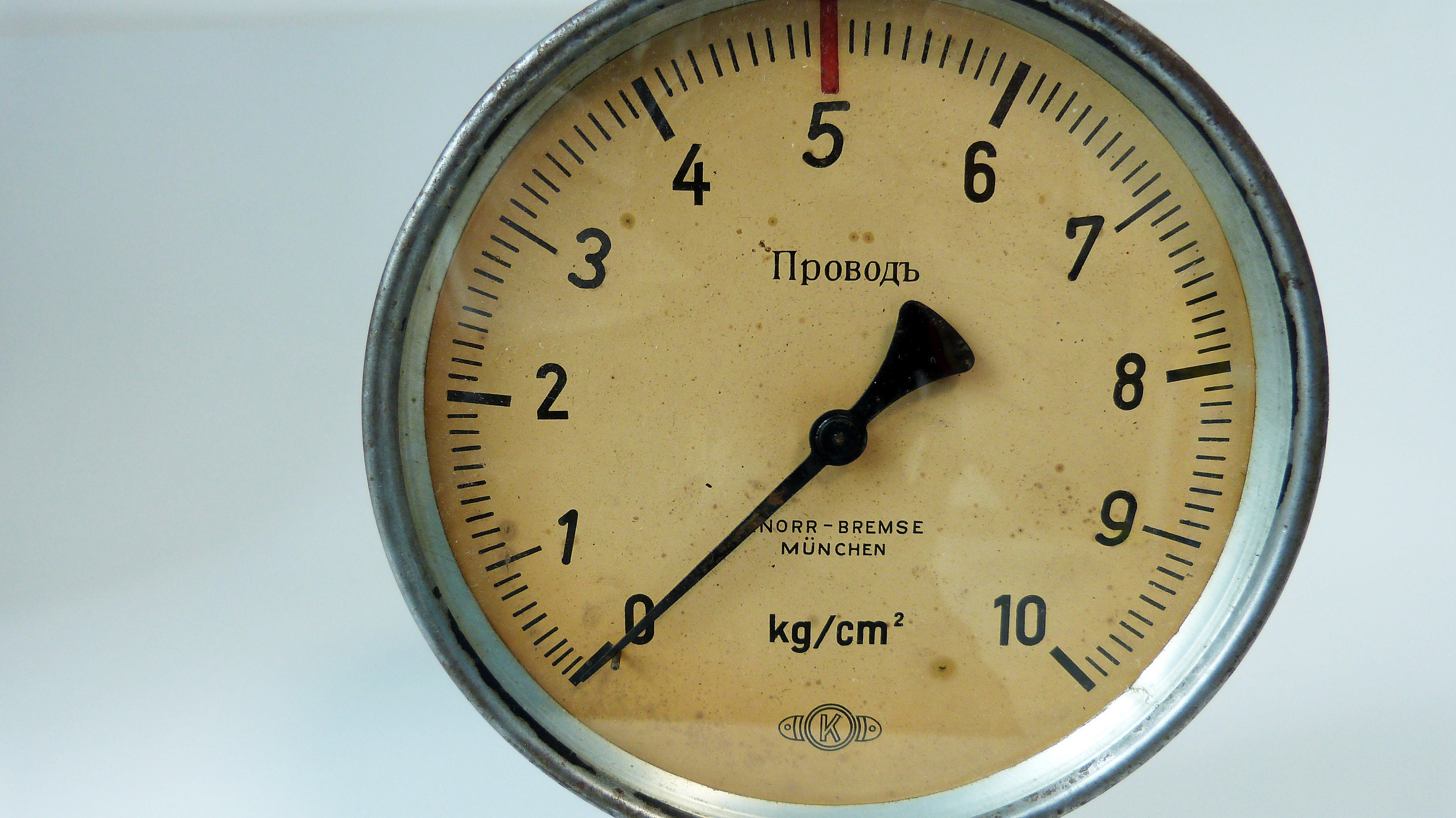 Old Manometer, Large Pressure Gauge, Air Pressure Instrument, Vintage ...