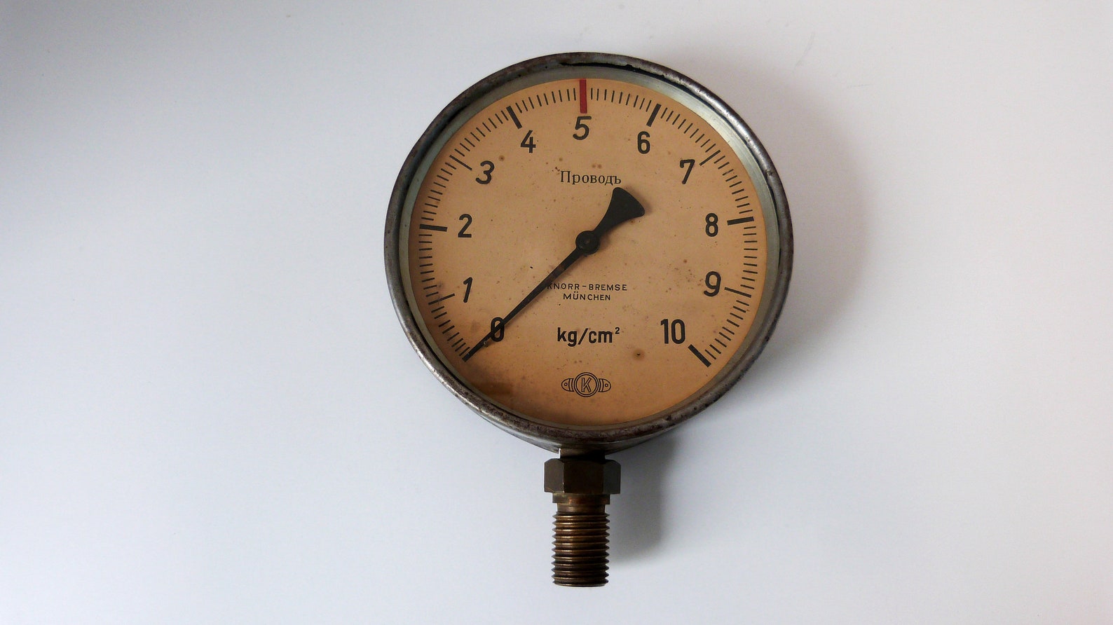 Old Manometer, Large Pressure Gauge, Air Pressure Instrument, Vintage ...