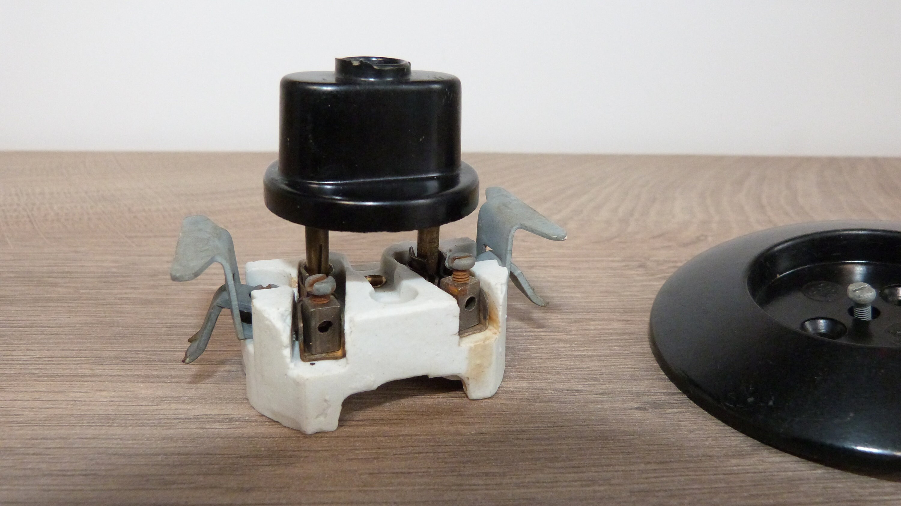 Electrical Socket and Plung, Vintage Electrical Socket, Retro Plug ...