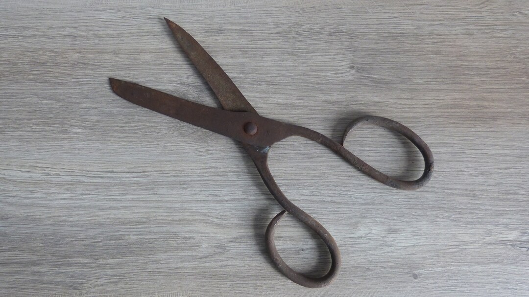 Old Metal Scissors, Antique Scissors, Vintage Scissors, Craft Scissors ...