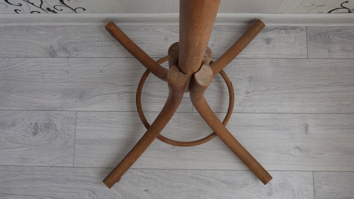 Vintage Wooden Hanger, Standing Coat Rack, Antique Coat Rack, Vintage ...