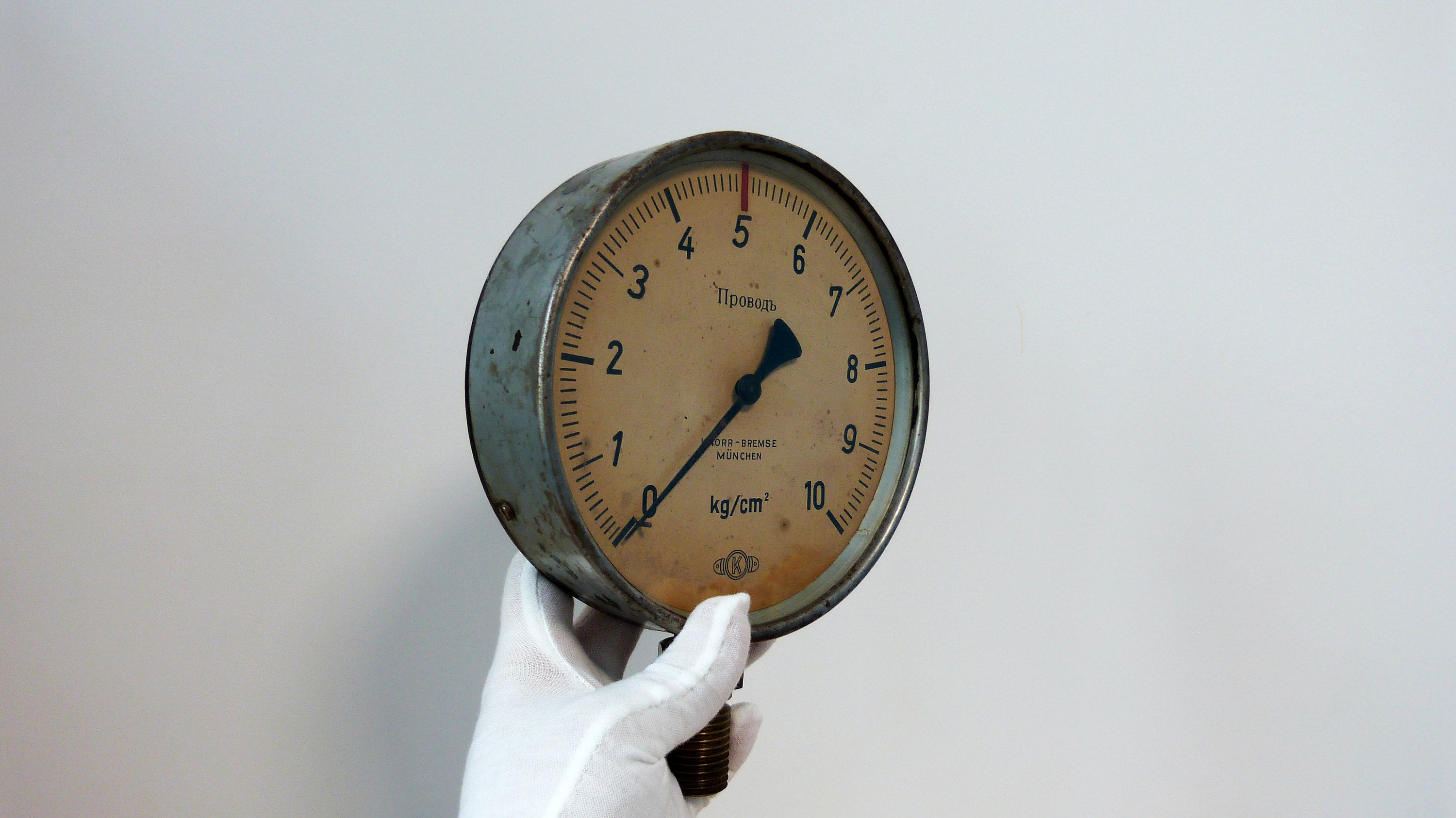 Old Manometer, Large Pressure Gauge, Air Pressure Instrument, Vintage ...