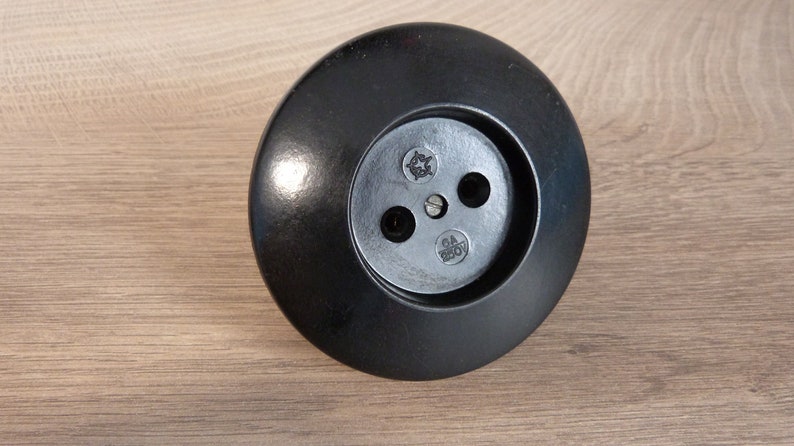 Electrical Socket and Plung, Vintage Electrical Socket, Retro Plug ...