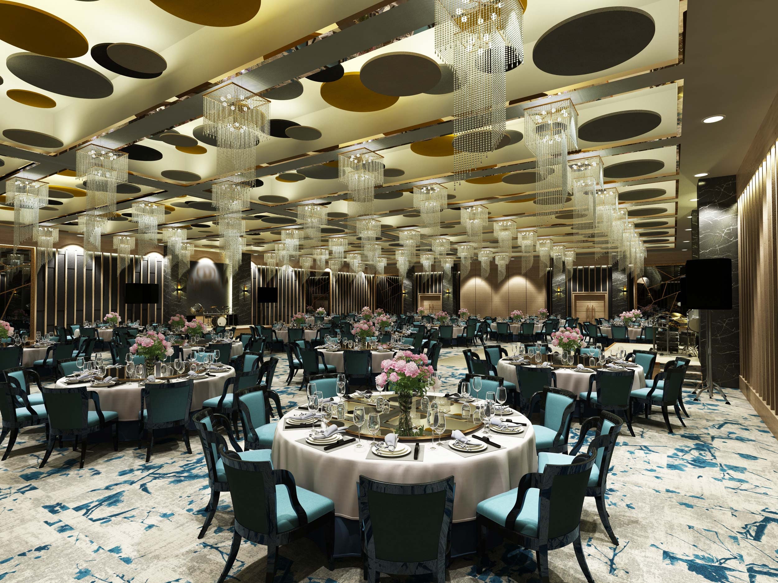 3D Realistic Render ballroom interior Vray - Etsy