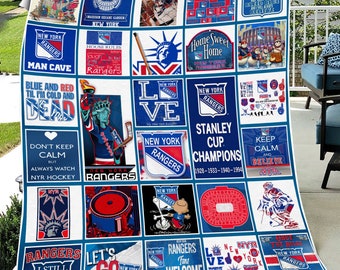 Ny Rangers Blanket - Etsy