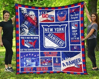 Ny Rangers Blanket - Etsy