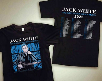Jack White Tour T Shirt - Etsy