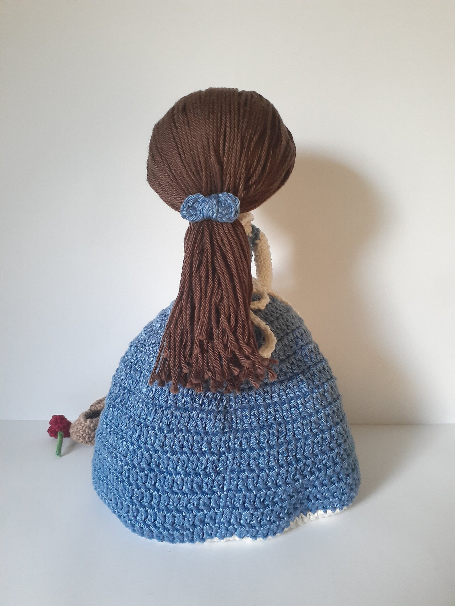 Princess Belle Topsy Turvy Crochet Doll Pattern - Etsy