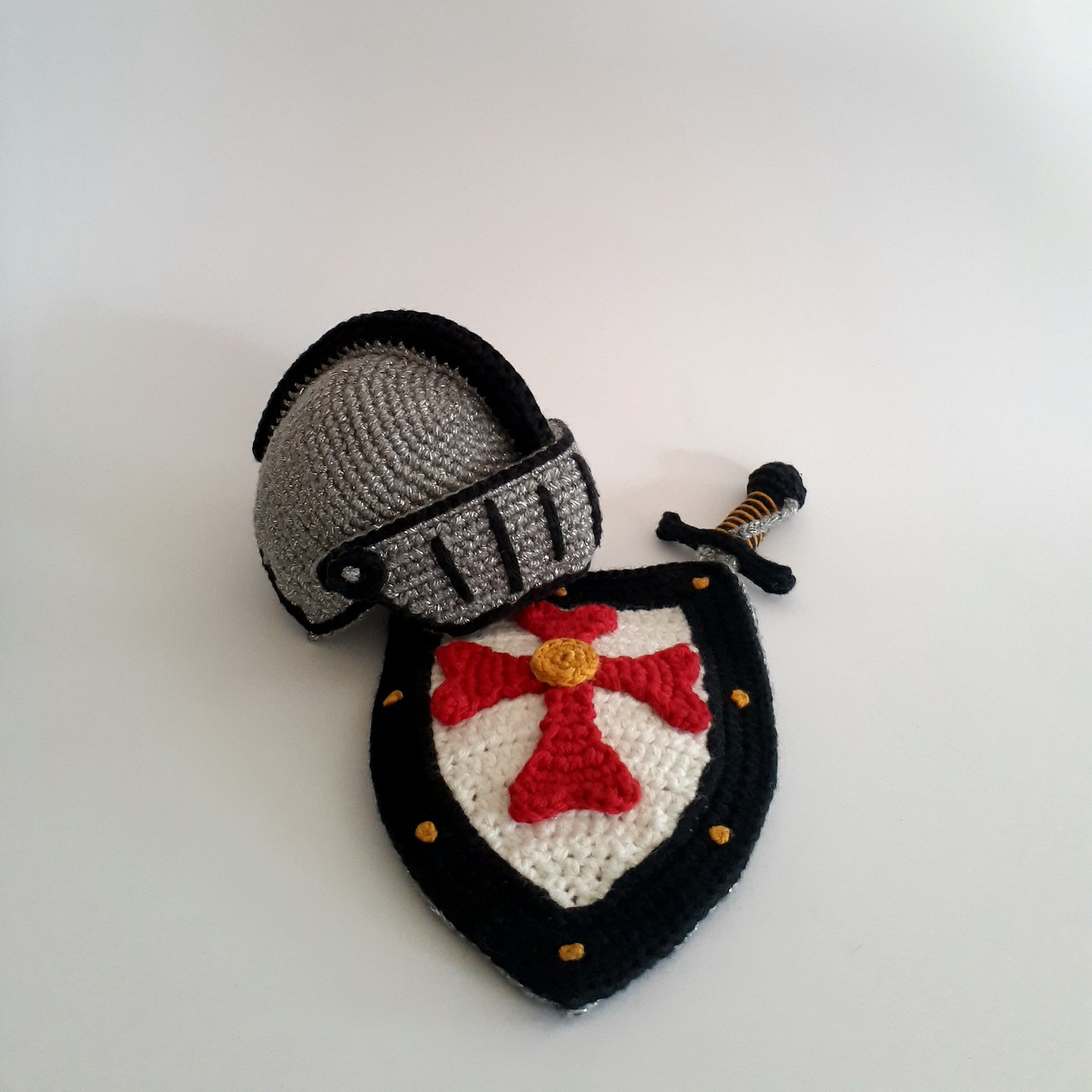 Medieval Knight Crochet Doll Pattern - Etsy