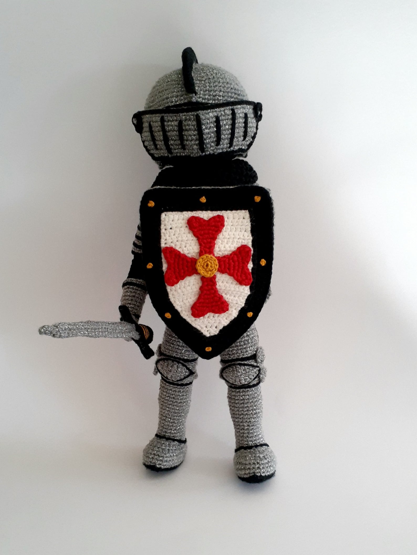 Medieval Knight Crochet Doll Pattern - Etsy