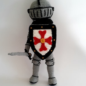 Medieval Knight Crochet Doll Pattern - Etsy