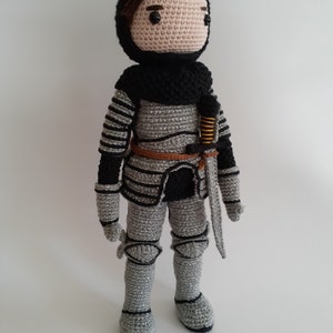 Medieval Knight Crochet Doll Pattern - Etsy