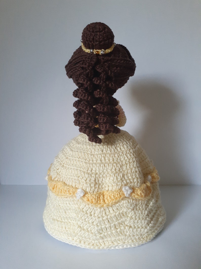 Princess Belle Topsy Turvy Crochet Doll Pattern - Etsy