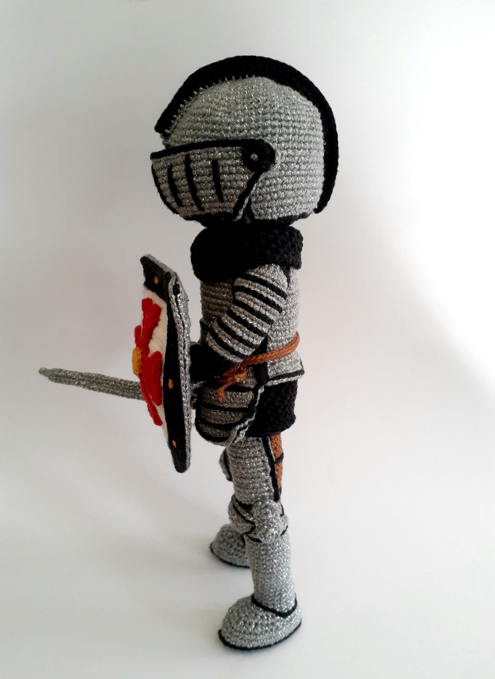 Medieval Knight Crochet Doll Pattern - Etsy
