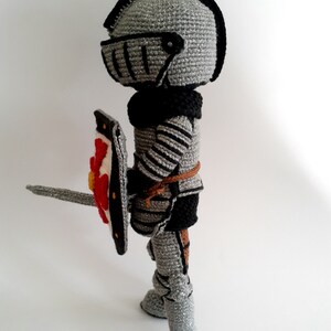 Medieval Knight Crochet Doll Pattern - Etsy