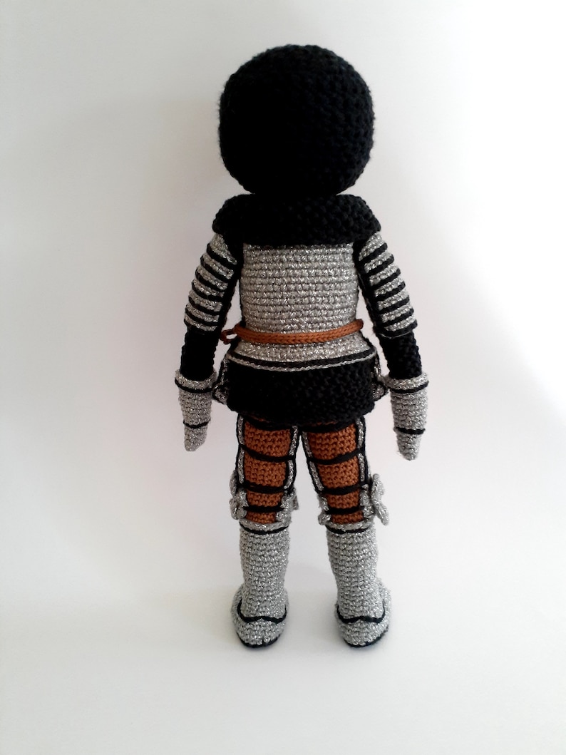 Medieval Knight Crochet Doll Pattern - Etsy