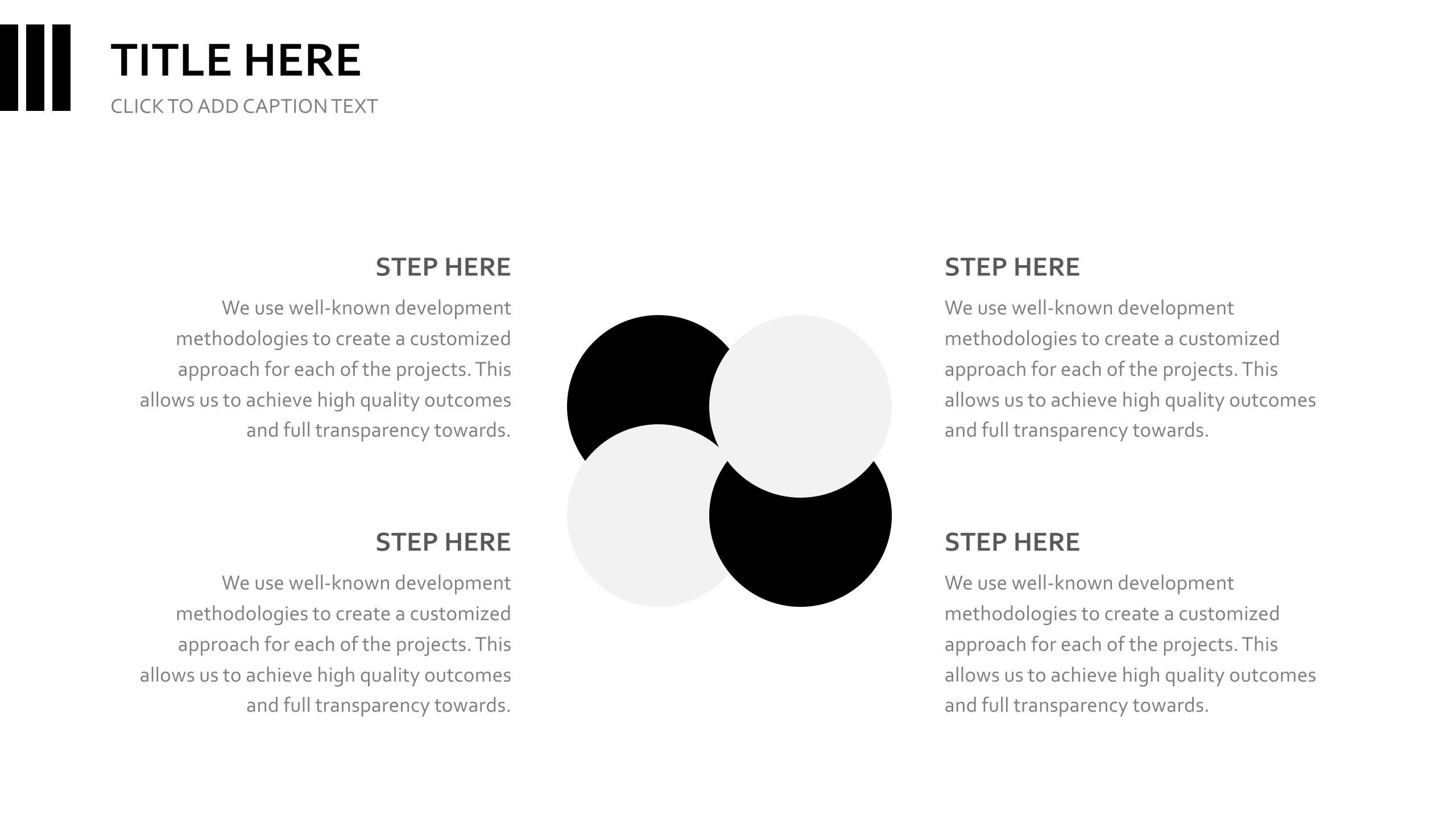 Modern Clean Black and White Powerpoint Template, Google Slides ...