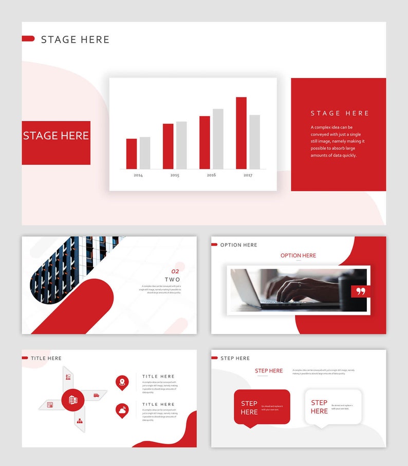 Minimal Digital Business PPT Template for Presentation Slides | Etsy