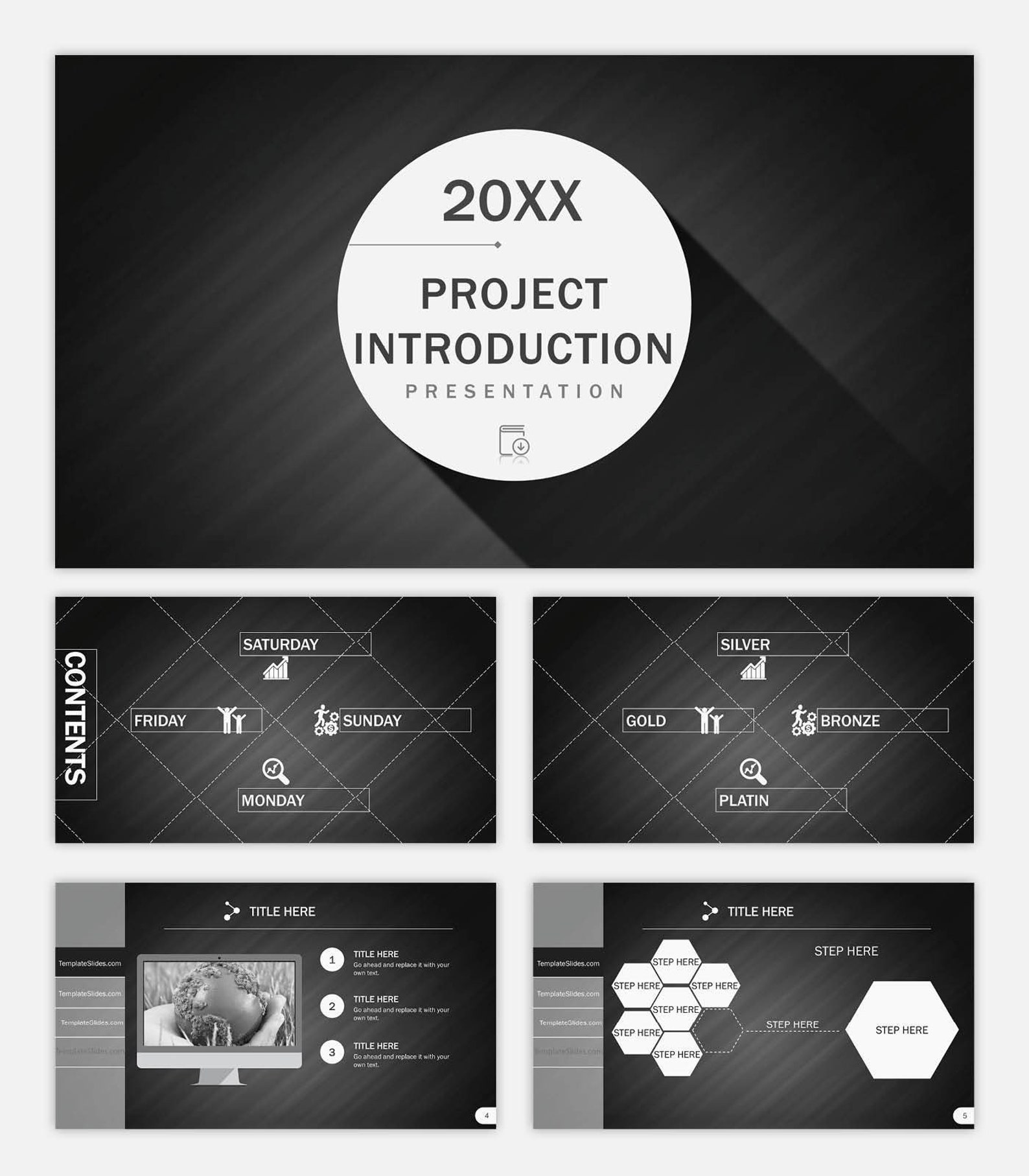Project Introduction Powerpoint Template, Google Slides, Keynote ...