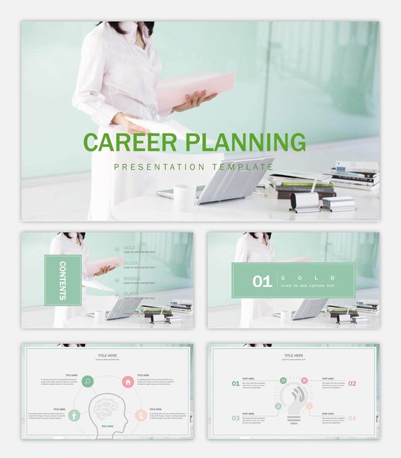 Career Planning Powerpoint Template | Etsy