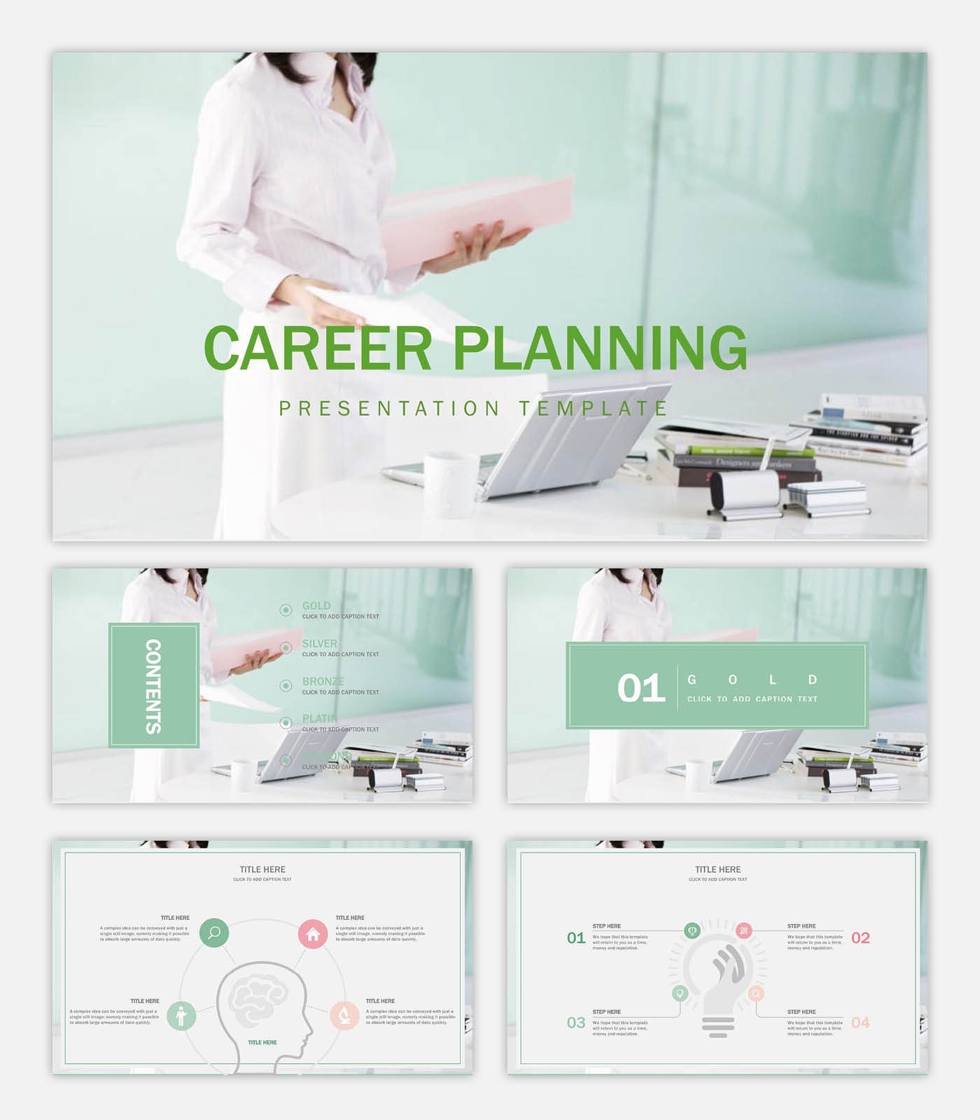 Career Planning Powerpoint Template - Etsy