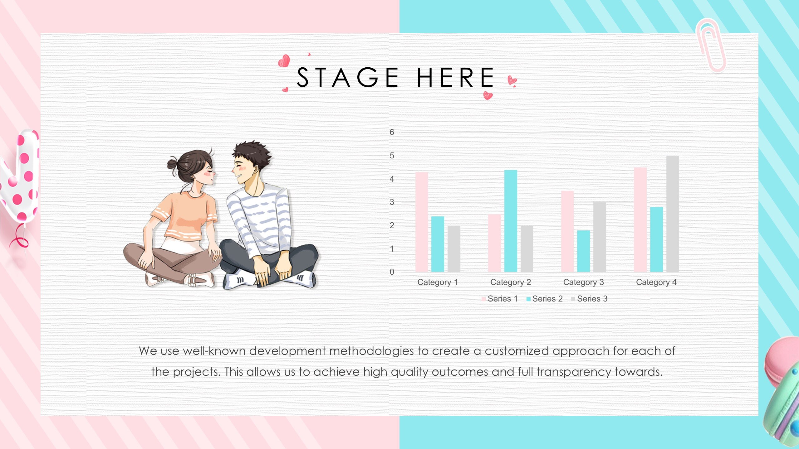 Love Story for Valentine PPT Template - Etsy