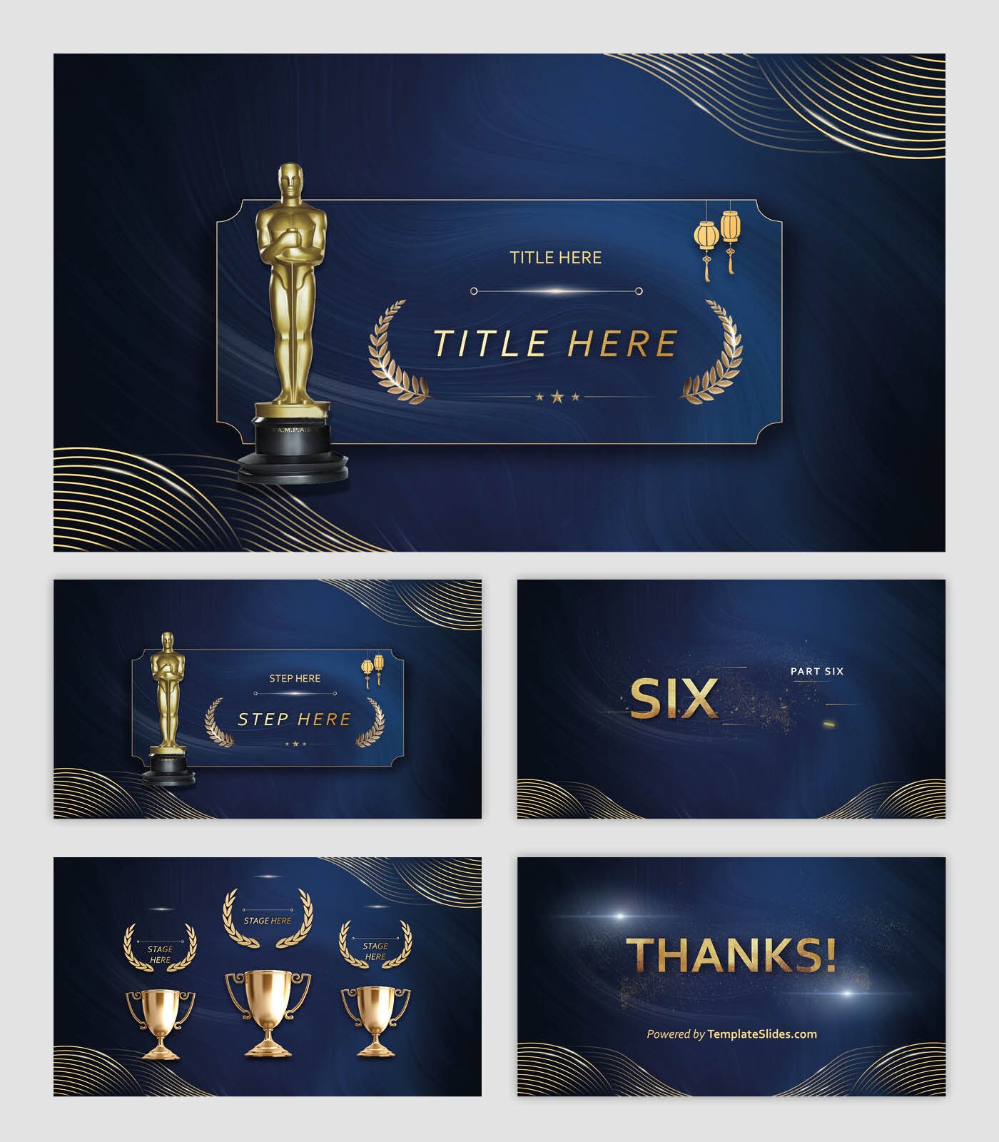 Creative Championship Powerpoint Template - Etsy