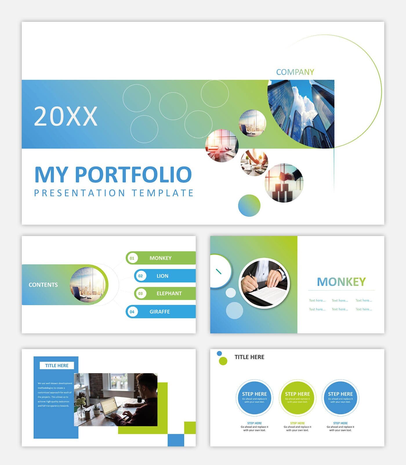 My Portfolio Presentation Powerpoint Template, Google Slides, Keynote ...