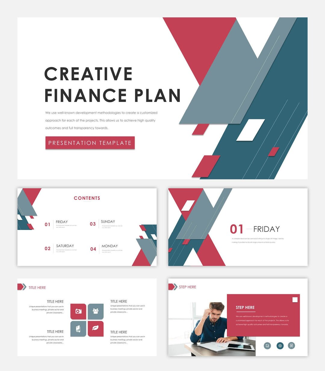 Creative Finance Plan Powerpoint Template, Google Slides & Keynote ...