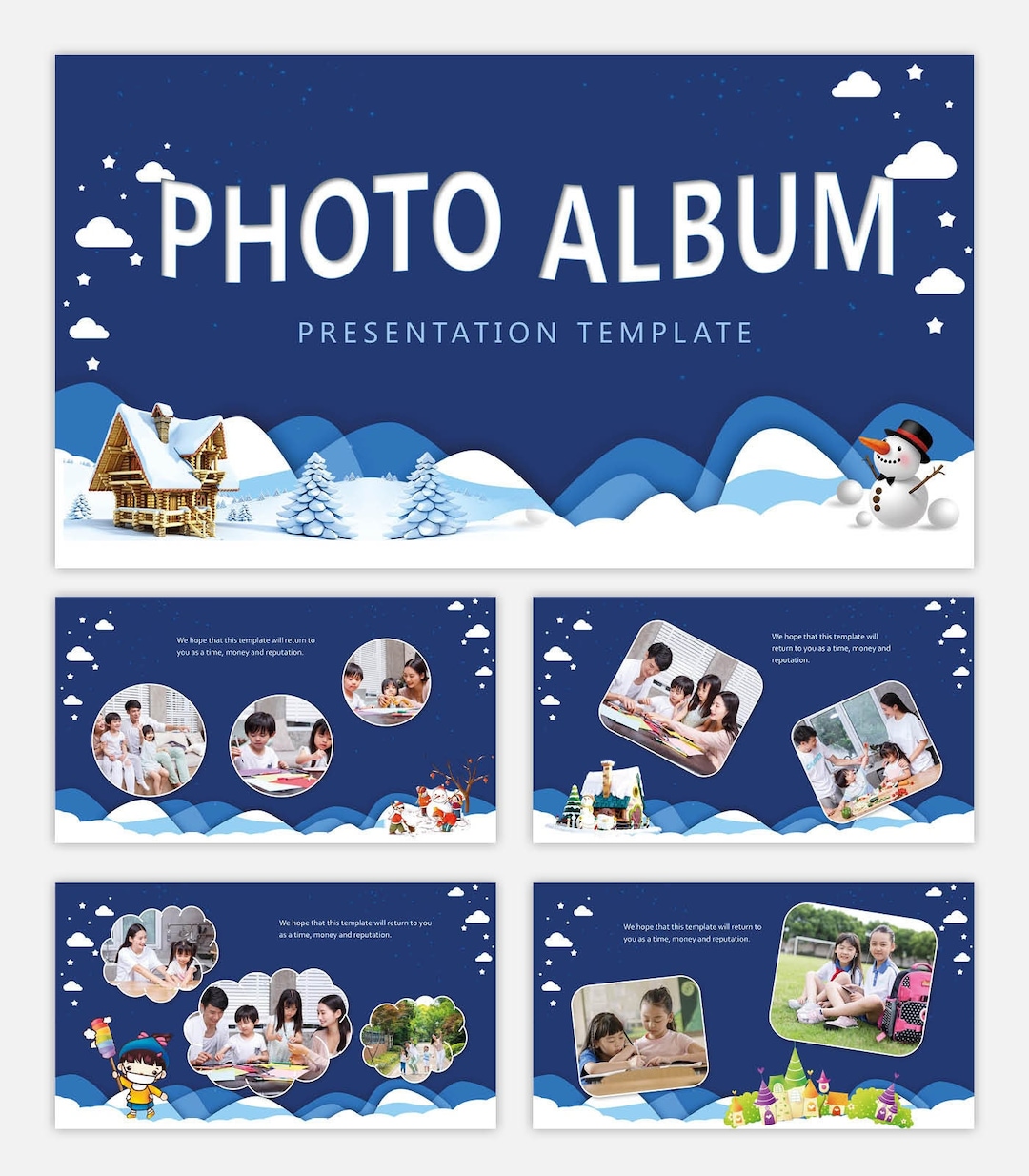 Photo Album Powerpoint Templates, Google Slides & Keynote Templates for ...