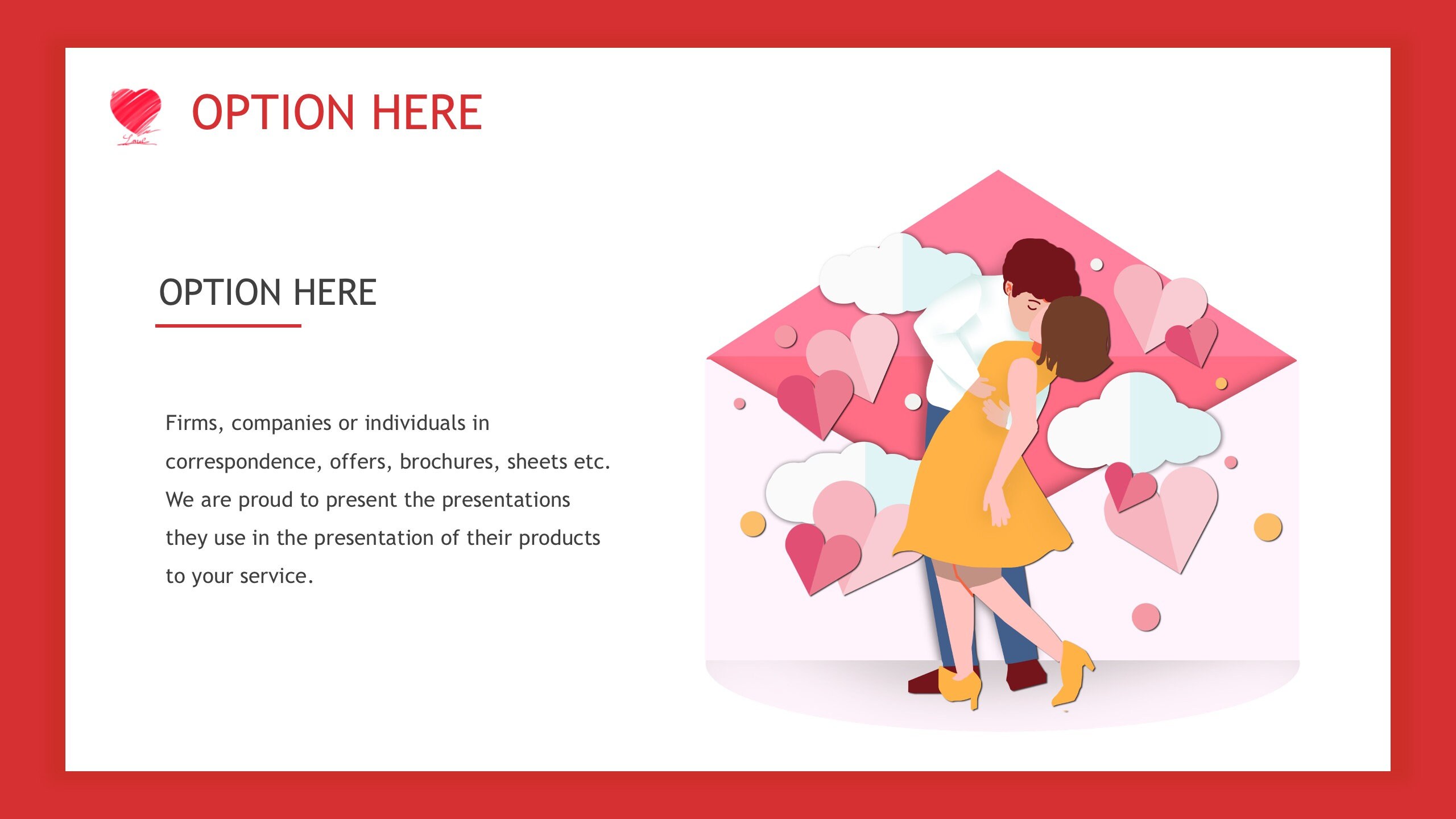 Love Valentine Day Powerpoint Template - Etsy