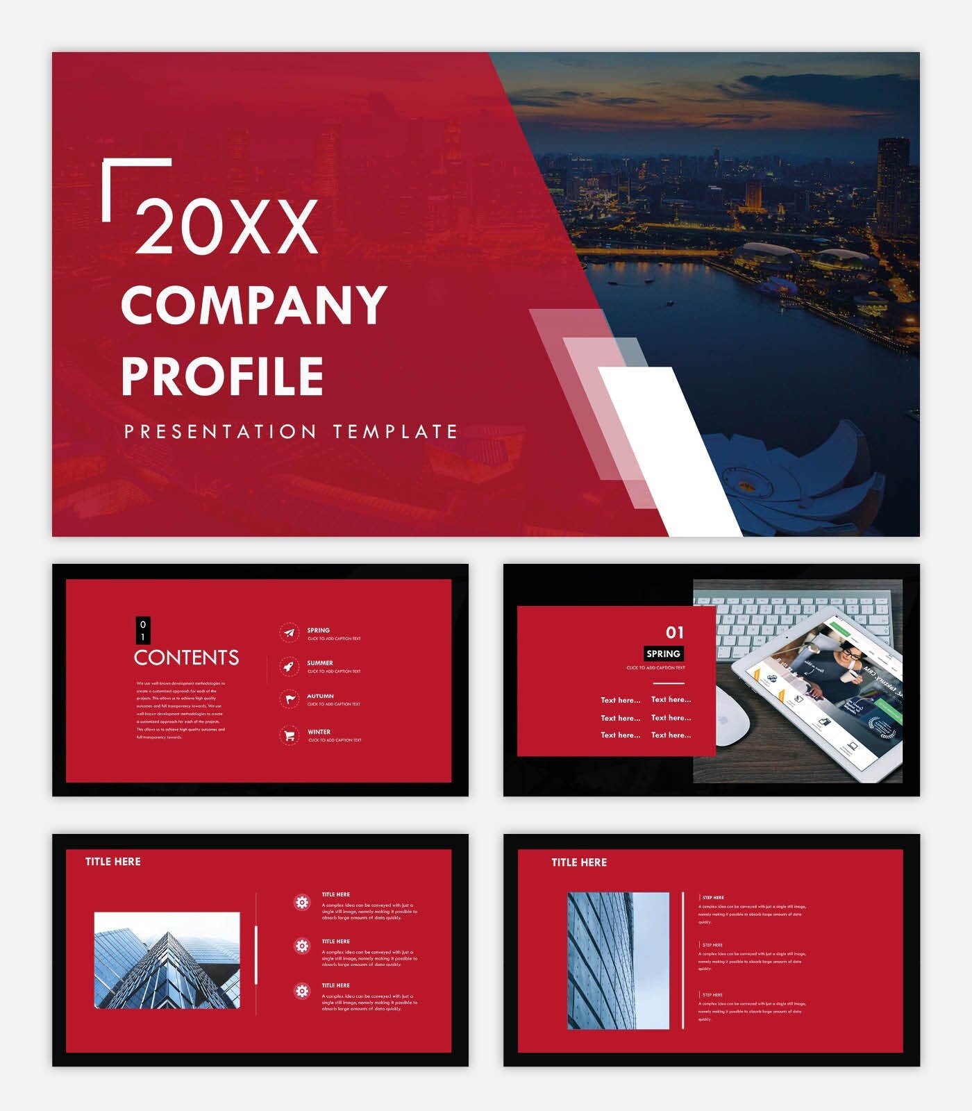 Company Profile Business Powerpoint Template, Google Slides, Keynote ...