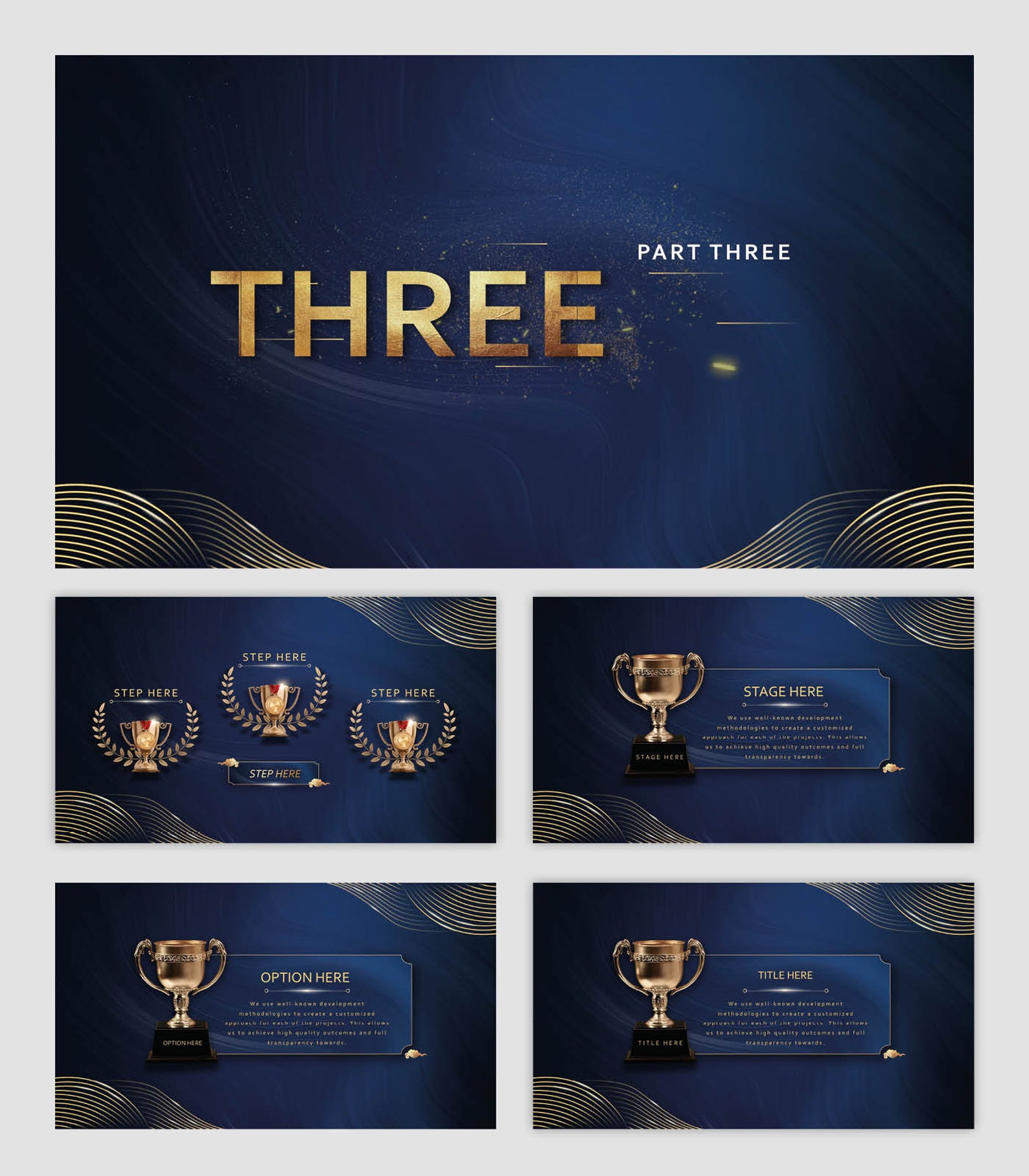 Creative Championship Powerpoint Template - Etsy