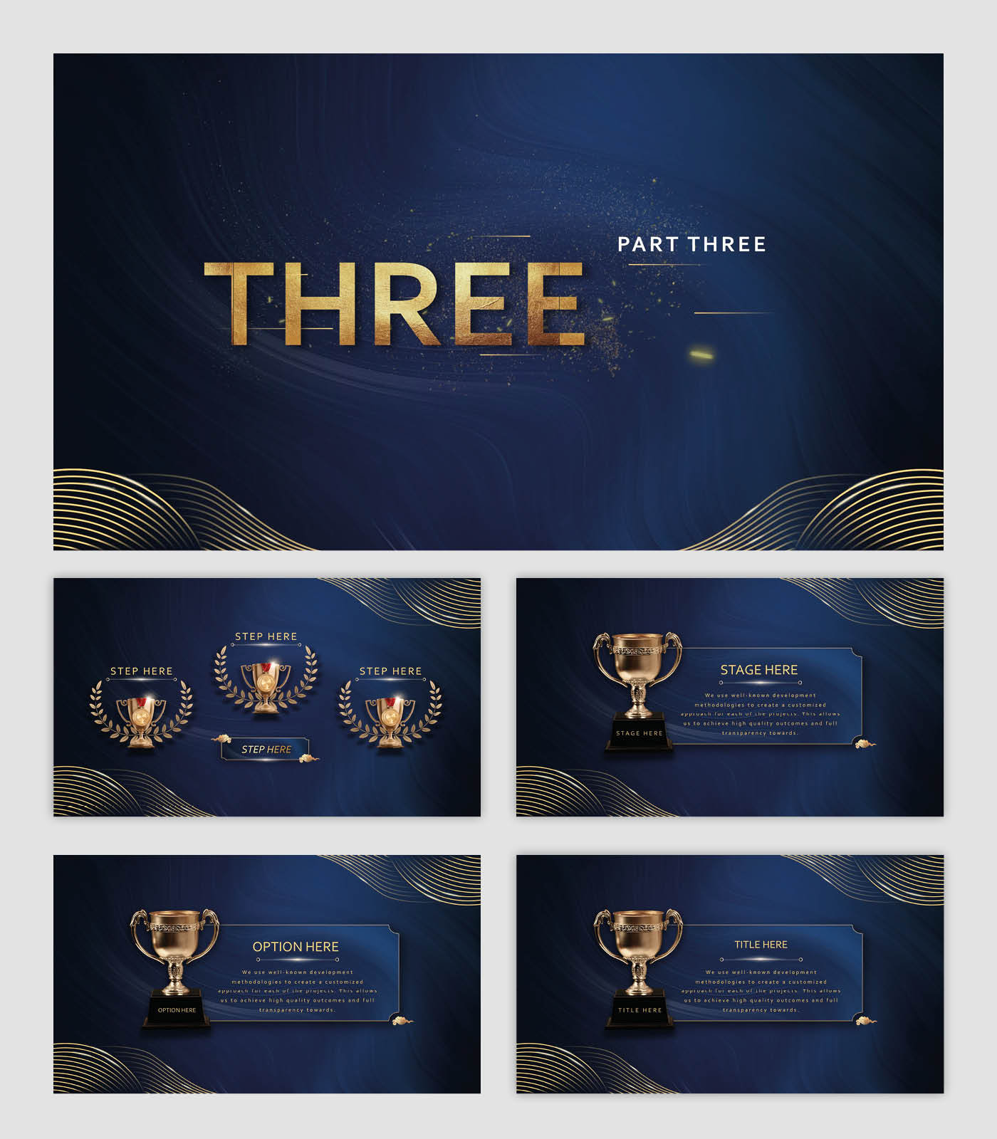 Creative Championship Powerpoint Template - Etsy