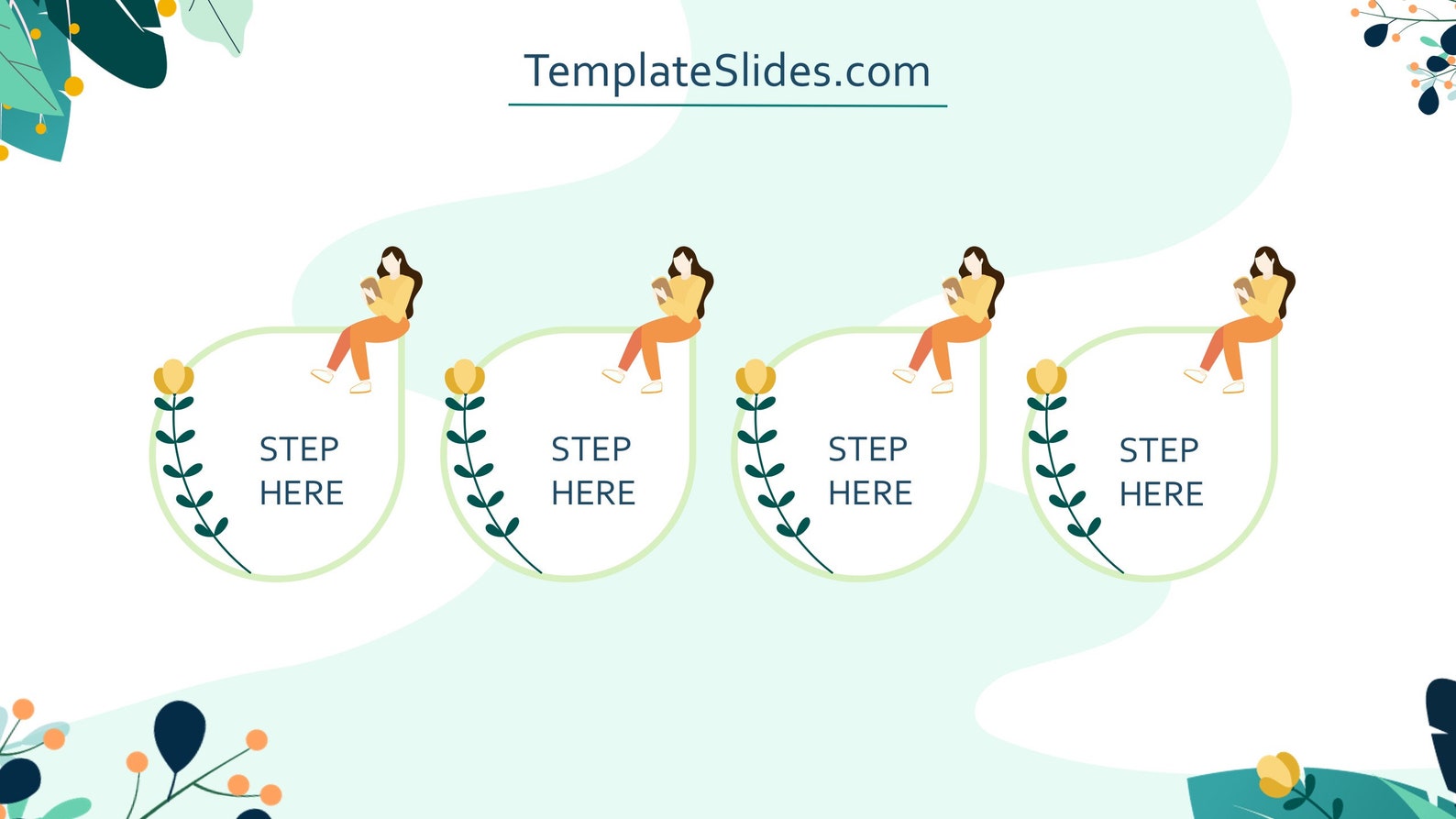 Natural College Frame Powerpoint Template - Etsy